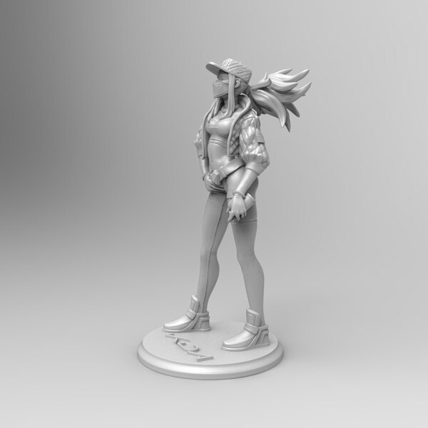 3d Print Akali - Etsy