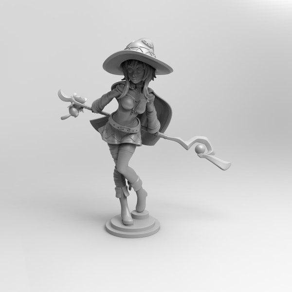 Anime Girl 3d Print File Etsy