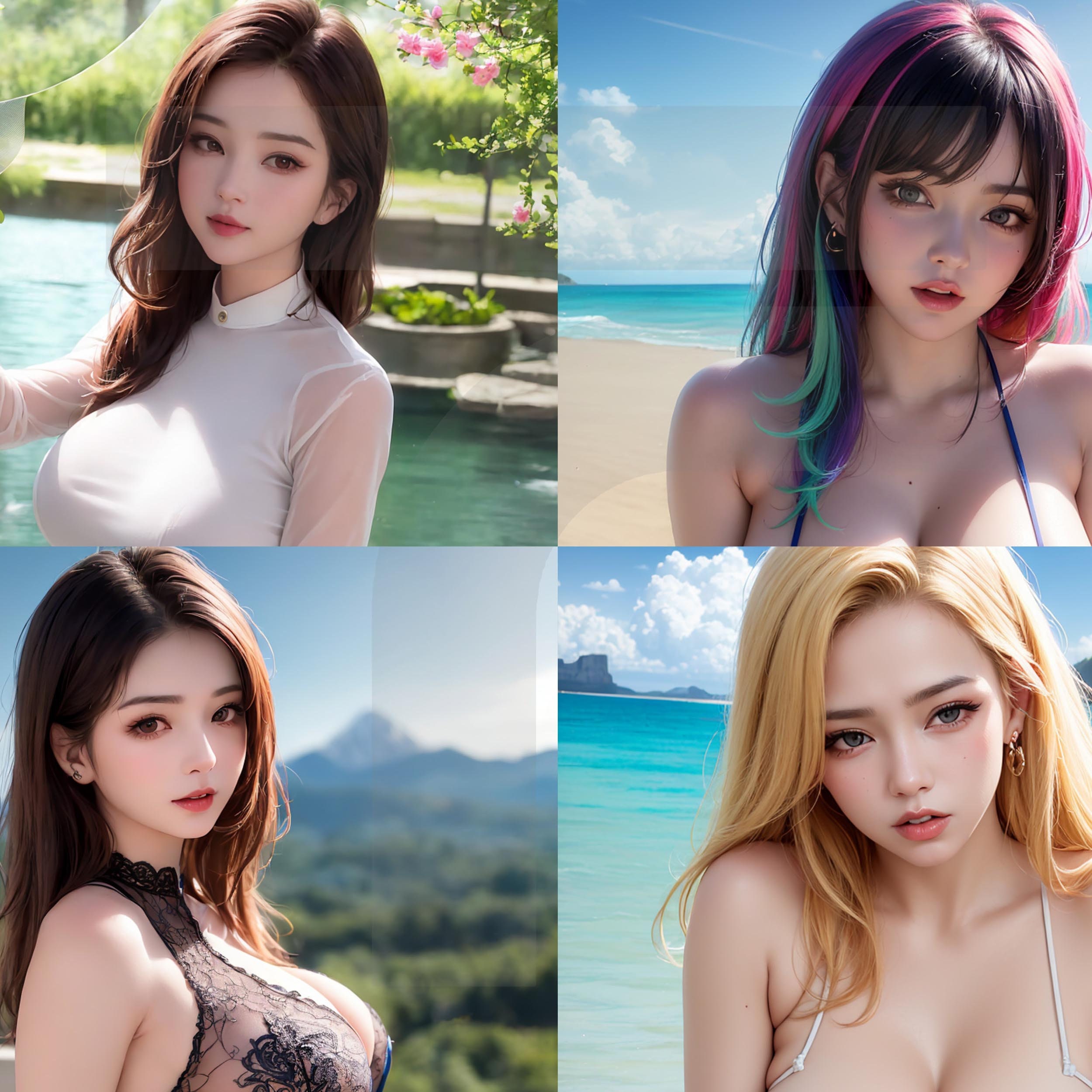 Waifu092 Ai Pretty Girl Art Digital Collections 678pcs Etsy 