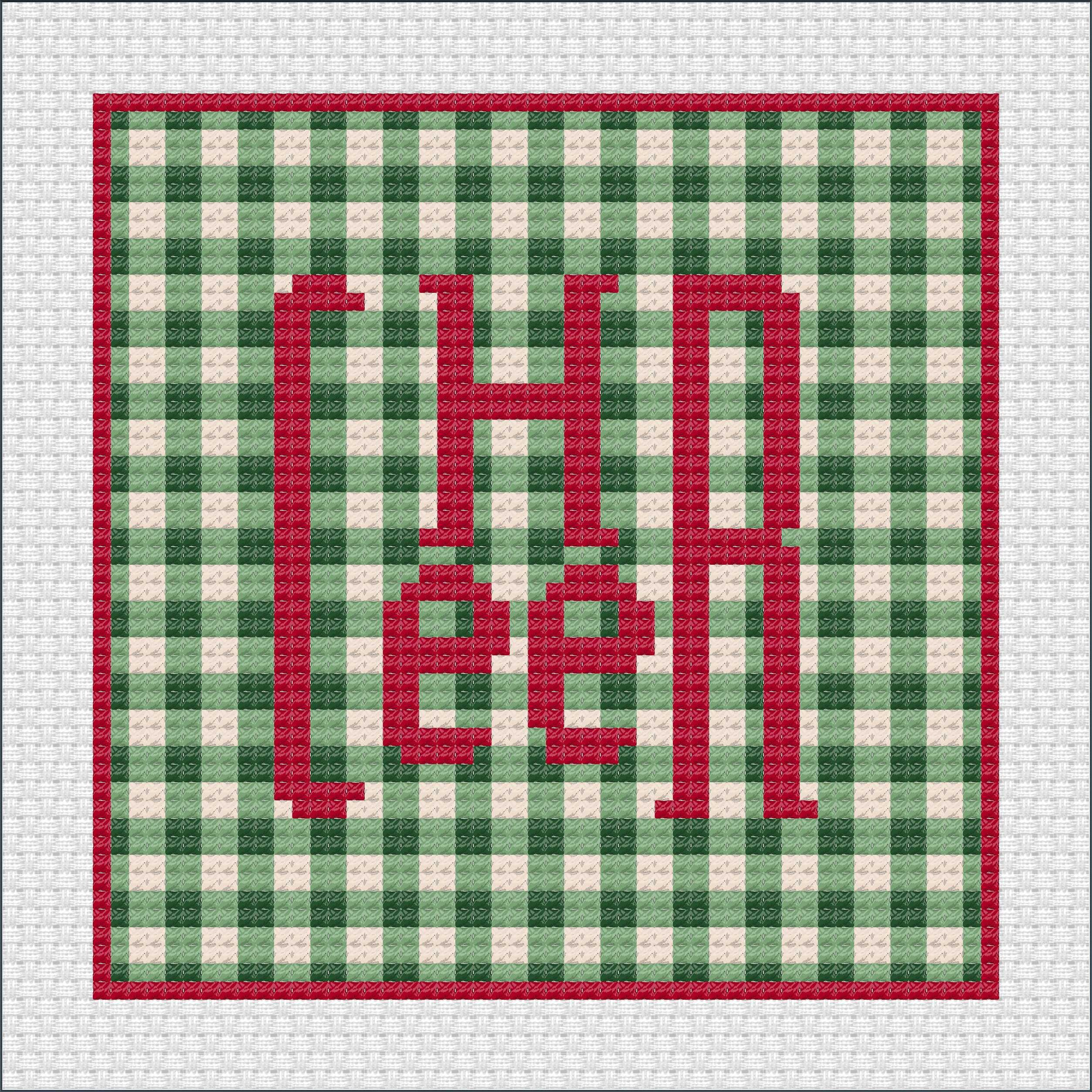 Christmas Checks #2 Cheer - Etsy