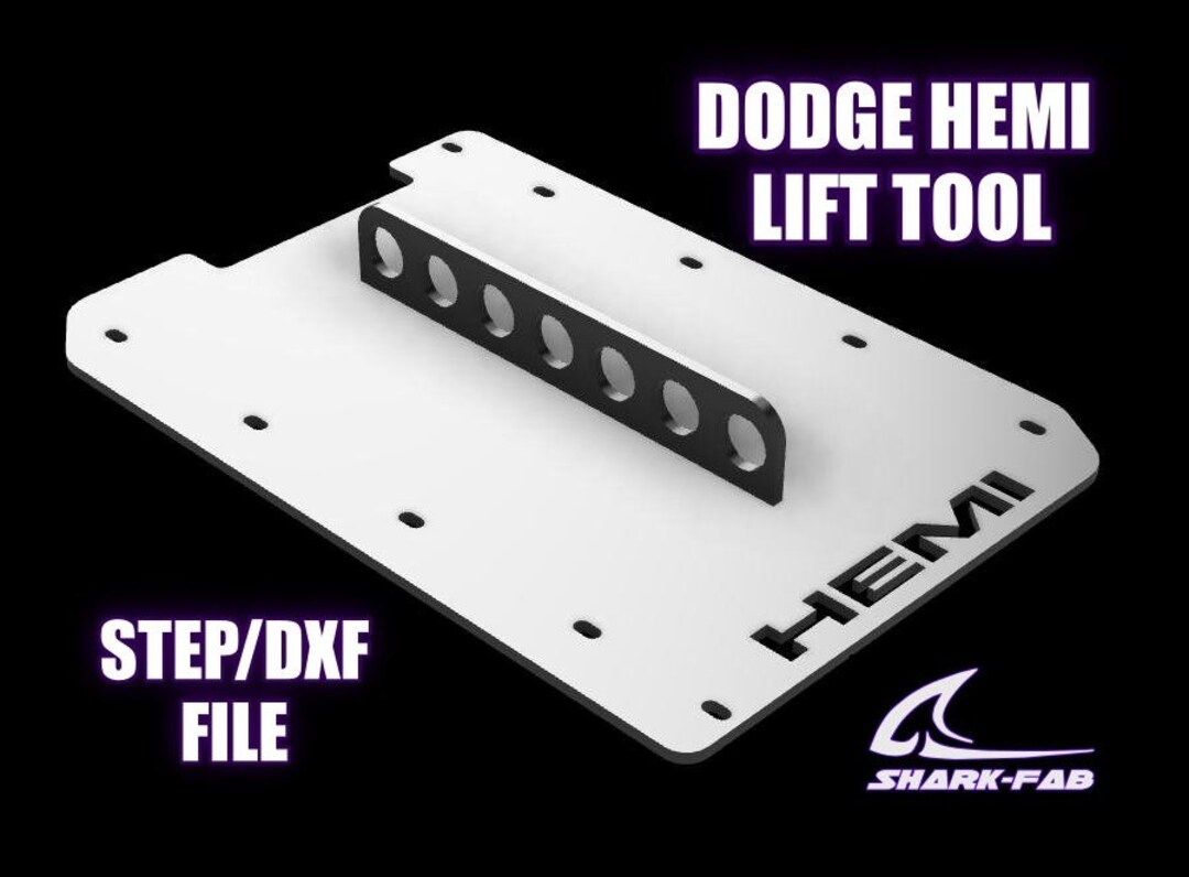 Dodge Hemi 5.7/6.1/6.4 Engine Lifting Tool DXF/STEP File - Etsy