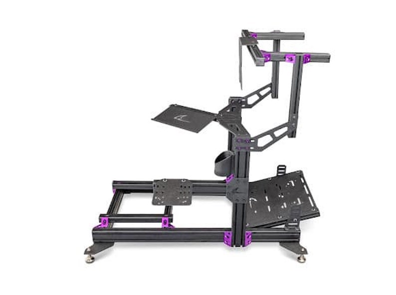 Sim Racing Cockpit Plans STEP/DXF Files With Parts List Fanatec ...