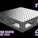 Welding Fabrication Block Table 2'x2' STEP/DXF FILE - Etsy