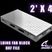 Welding Fabrication Table Block 2'x4' DXF FILE - Etsy