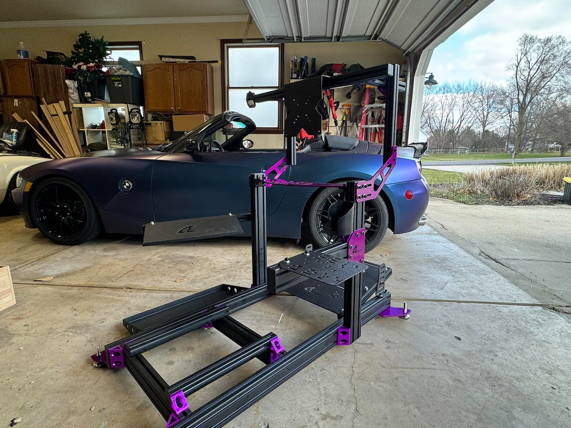 Sim Racing Cockpit Plans STEP/DXF Files With Parts List Fanatec ...