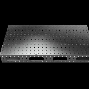 Welding Fabrication Table Block 2'x4' DXF FILE - Etsy