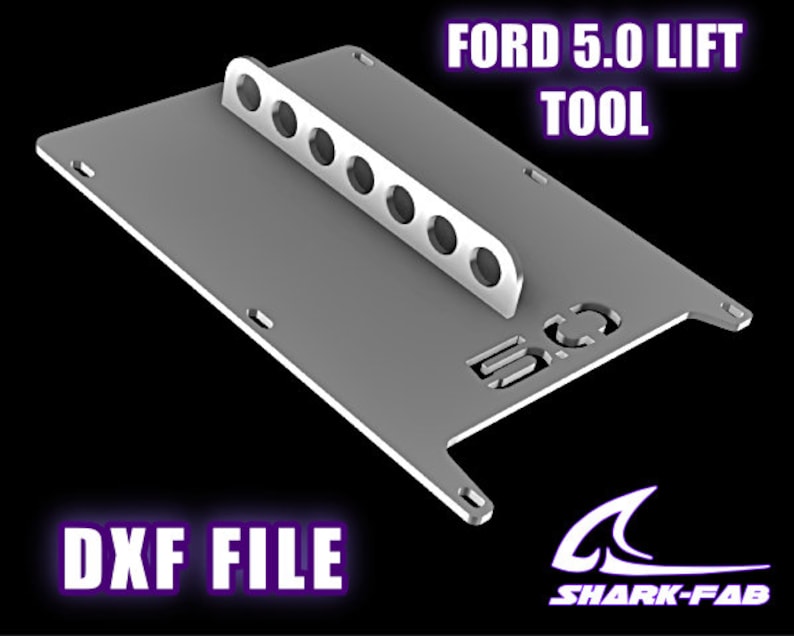 Ford 5.0 Coyote Engine Lift Tool DXF FILE - Etsy
