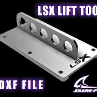 LS Engine Lifting Plate DXF - Etsy