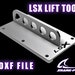 LS Engine Lifting Plate DXF - Etsy