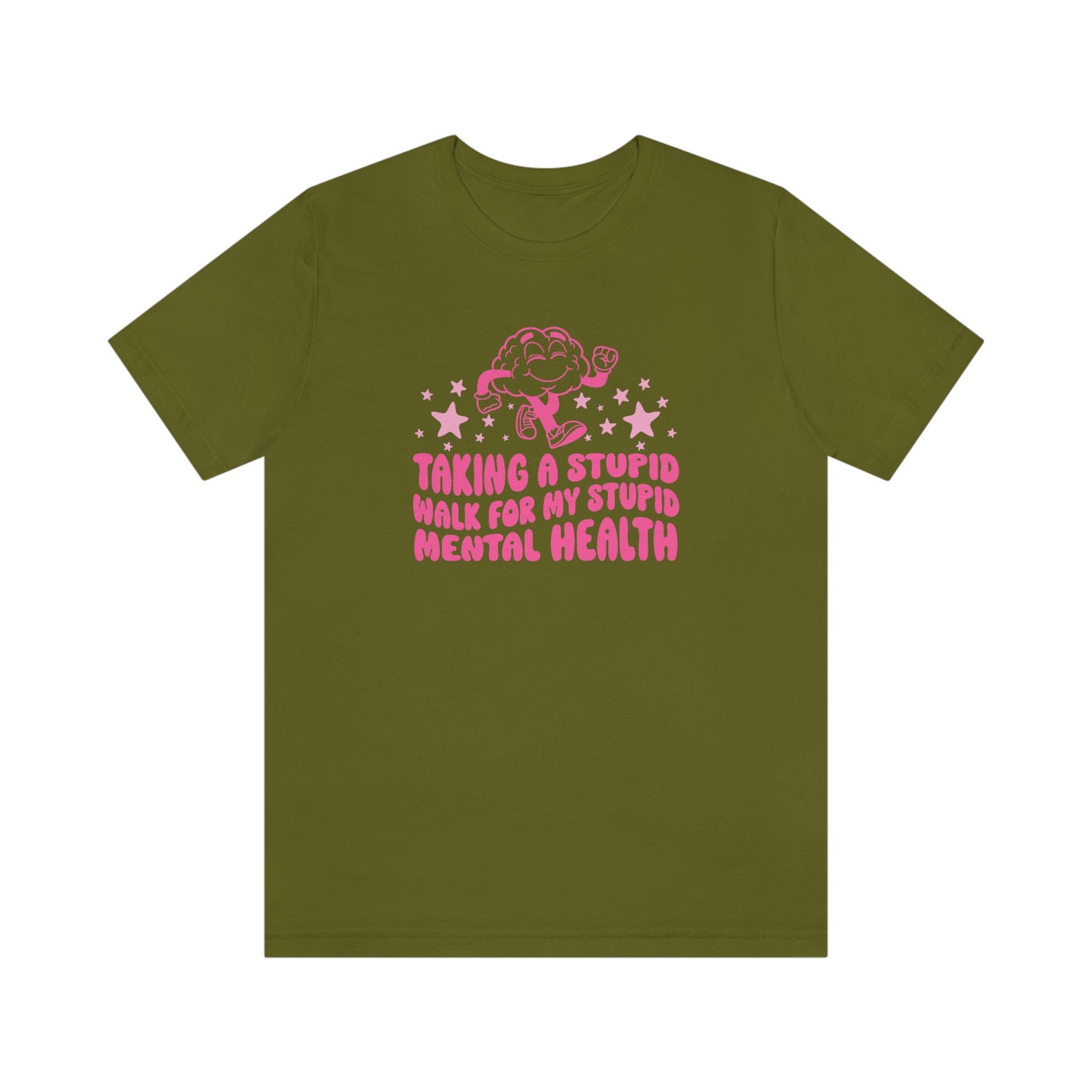 Funny Mental Health Shirt | Stupid Walk for My Stupid Mental Health ...