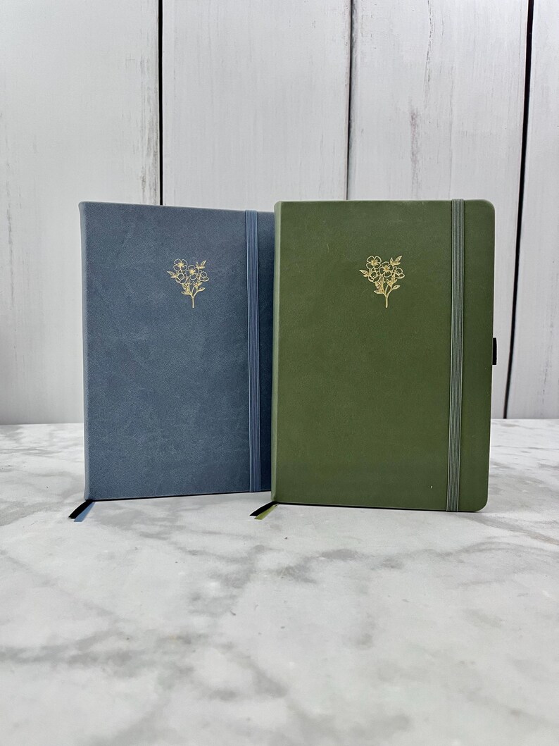 Complete Customized Bullet Journal, Handmade to Fit Your Needs and ...
