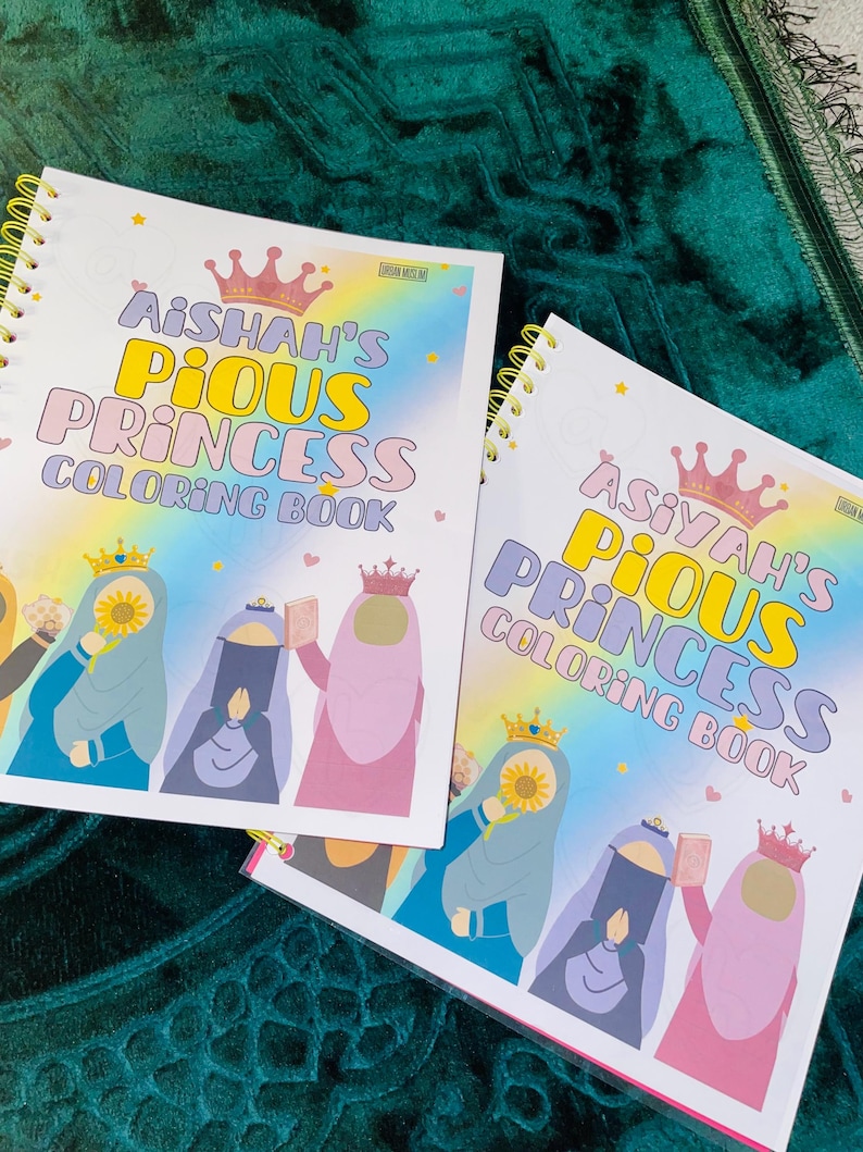 Pious Princess Coloring Book - Etsy
