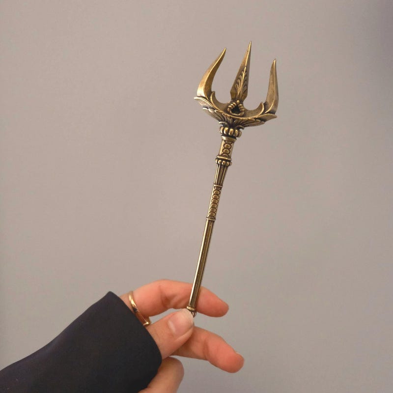 Copper Shiva Trident - Etsy