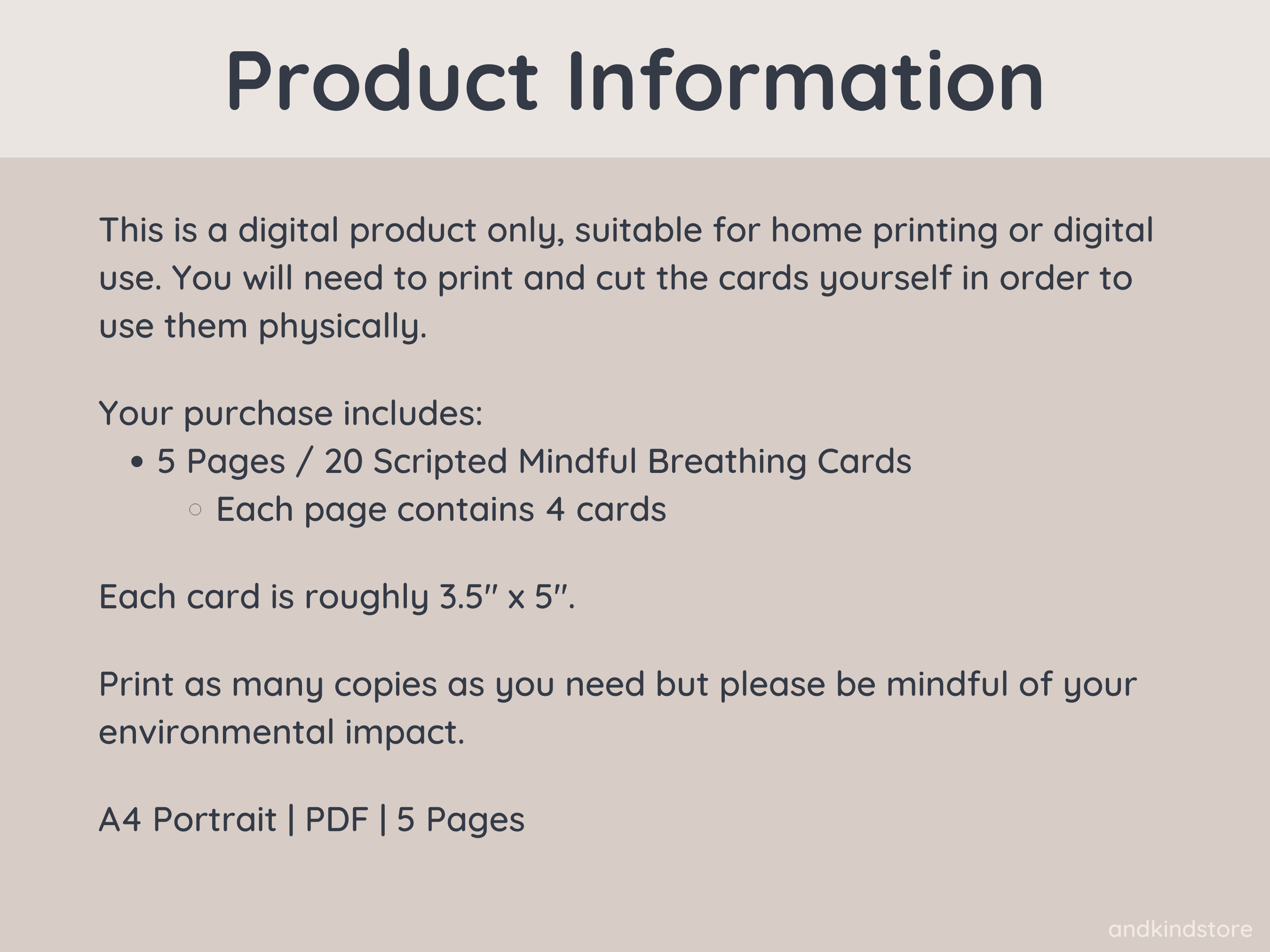 Breathing Activity Cards for Kids / Scripted Breathing Cards / Calming ...