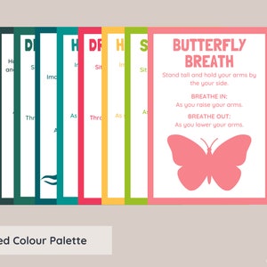 Mindful Breathing Activity Cards for Kids / Scripted Breathing Cards ...