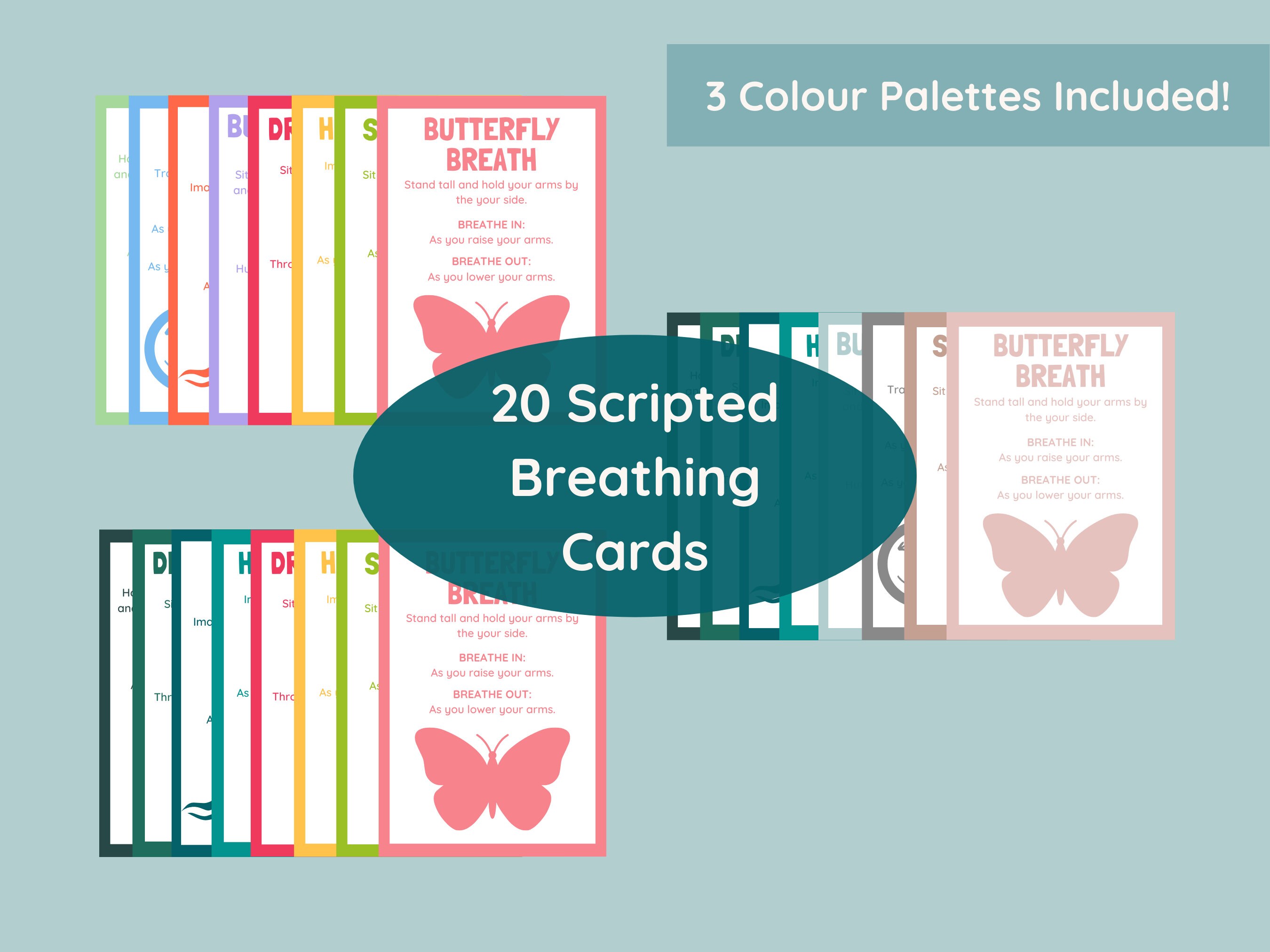 Mindfulness Classroom Bundle Calm Corner Resources Mindful Breathing ...