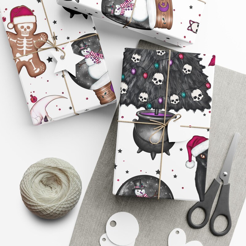 Spooky Wrapping Paper - Etsy