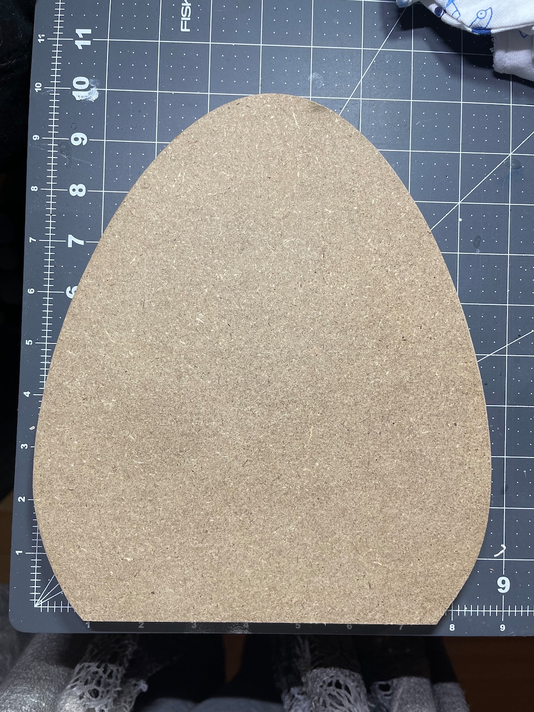 Unfinished Easter Egg MDF Cutout: DIY Craft Decor - Etsy