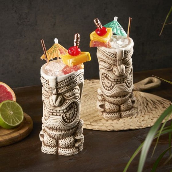 Tiki Mugs - Etsy