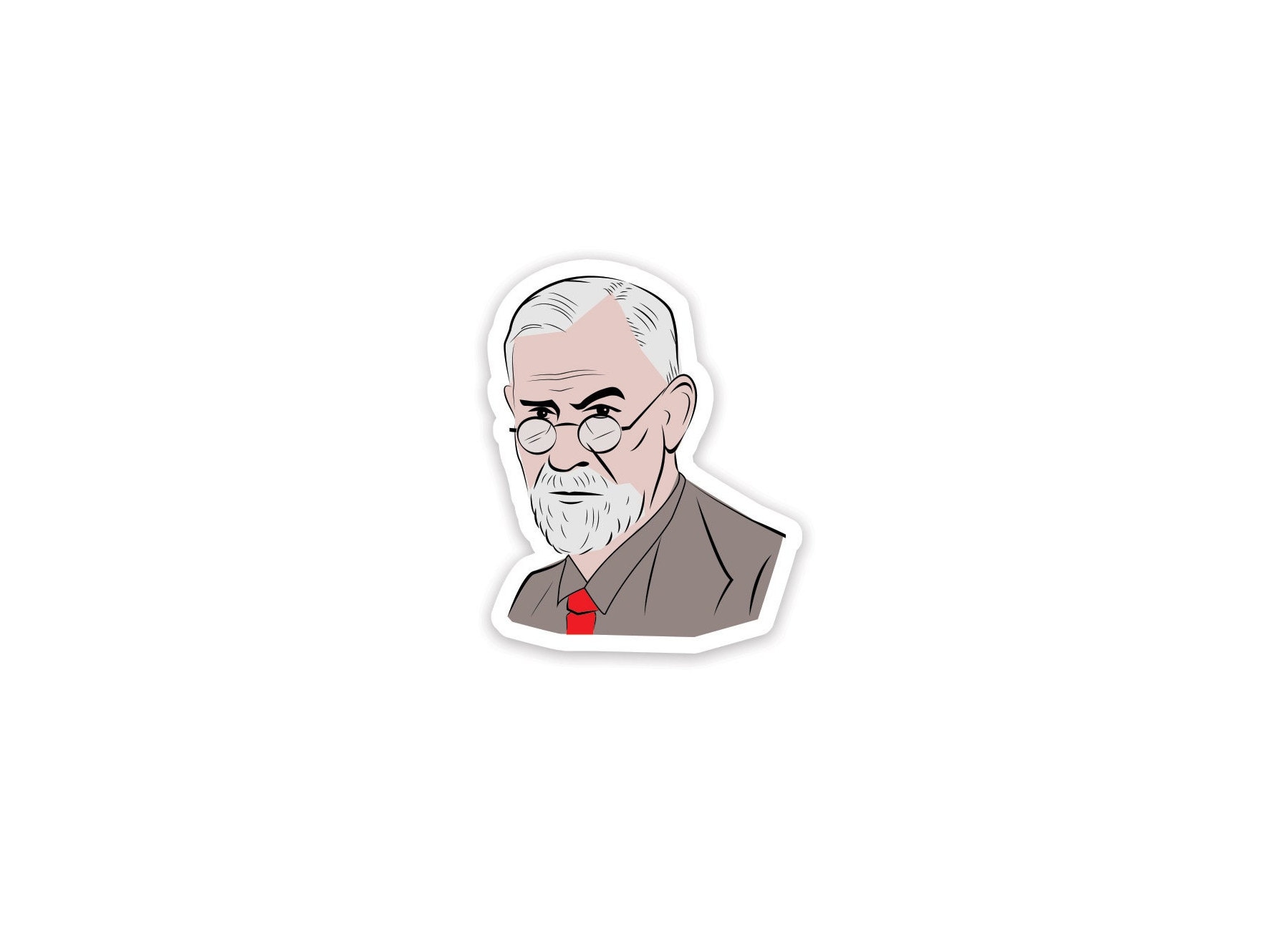 Sigmund Freud Sticker Psychology - Etsy