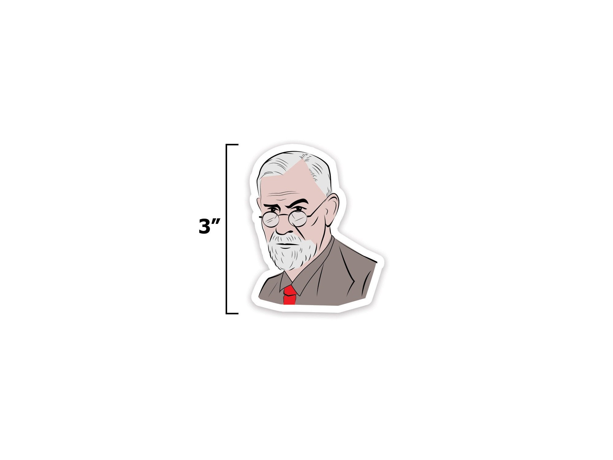 Sigmund Freud Sticker Psychology - Etsy