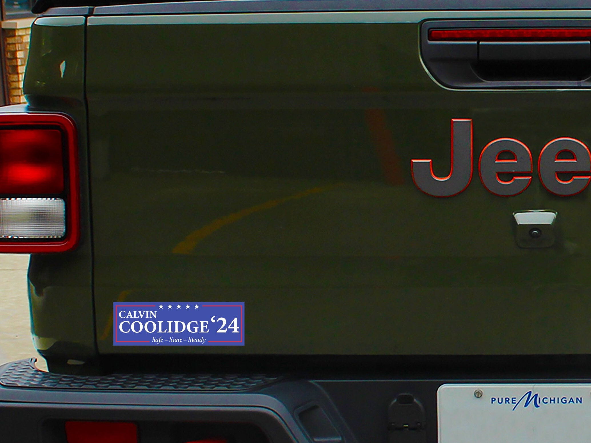 Calvin Coolidge 1924 Presidential Election Bumper Sticker Car - Etsy