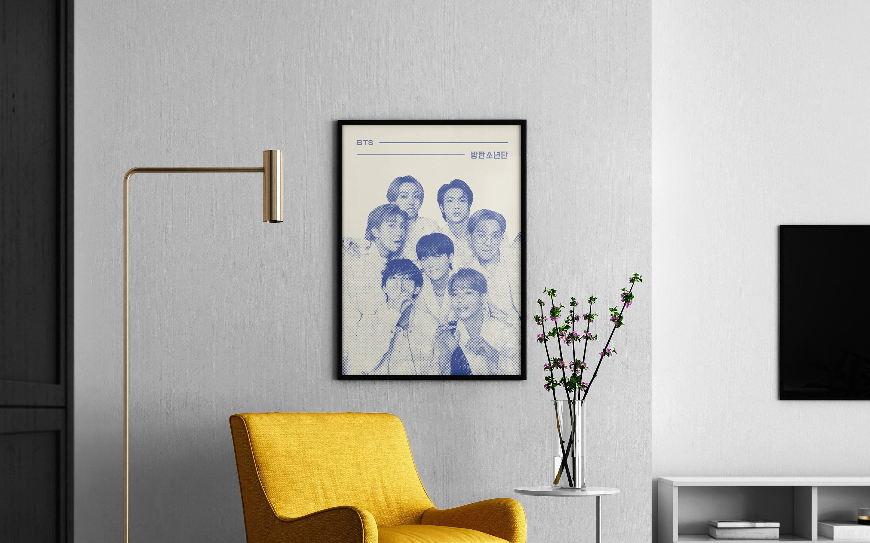 BTS Poster, BTS Print, BTS Wallart, bts printable, Kpop Poster sold by ...
