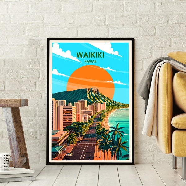 Waikiki Hawaii - Etsy