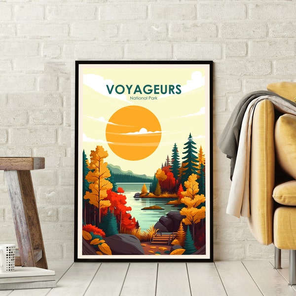 Voyageurs National Park Poster - Etsy