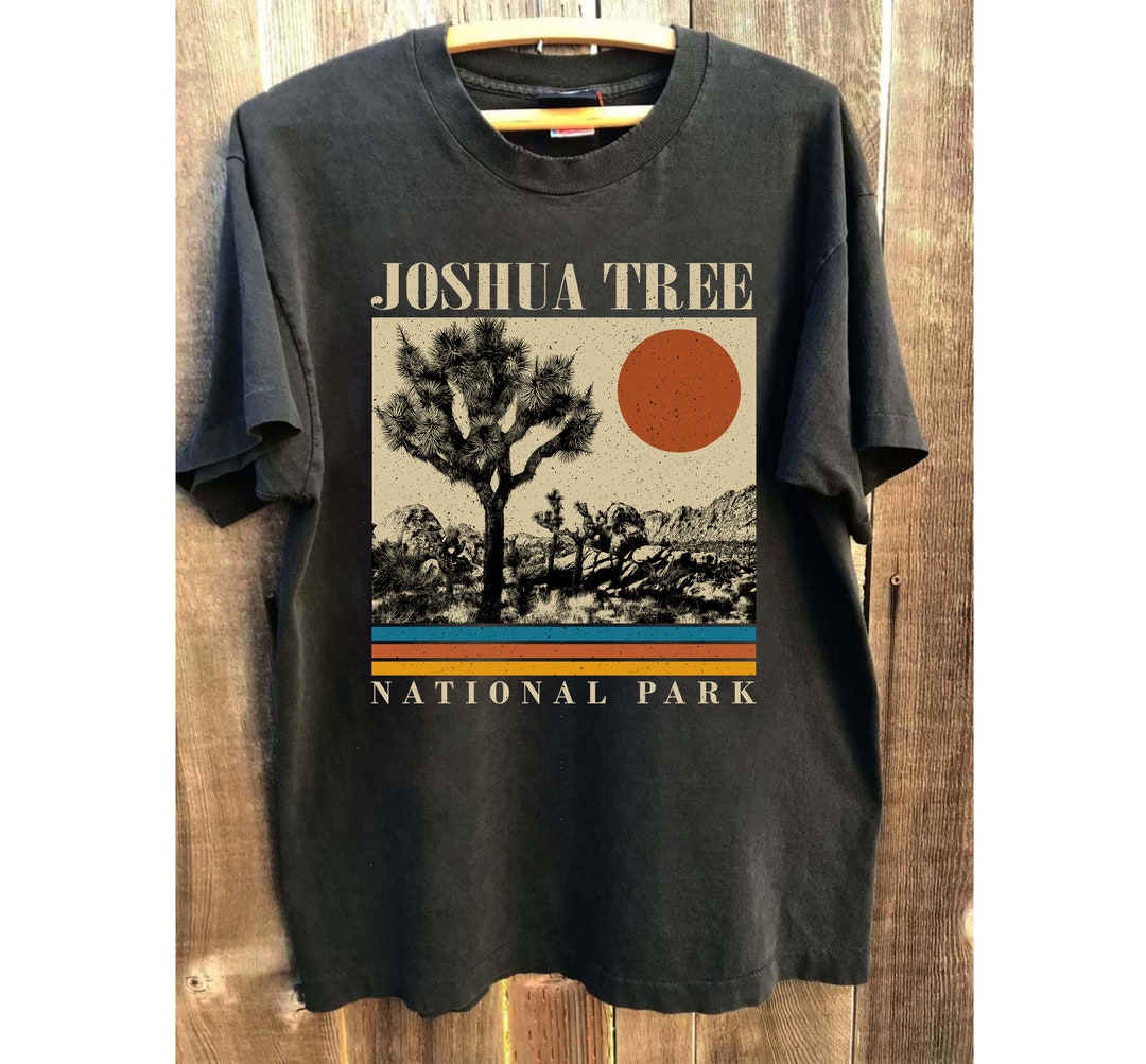 Joshua Tree Shirt Joshua Tree Retro Joshua Tree T-shirt - Etsy
