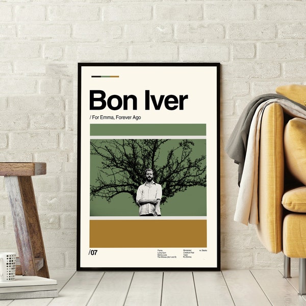 Bon Iver - Etsy