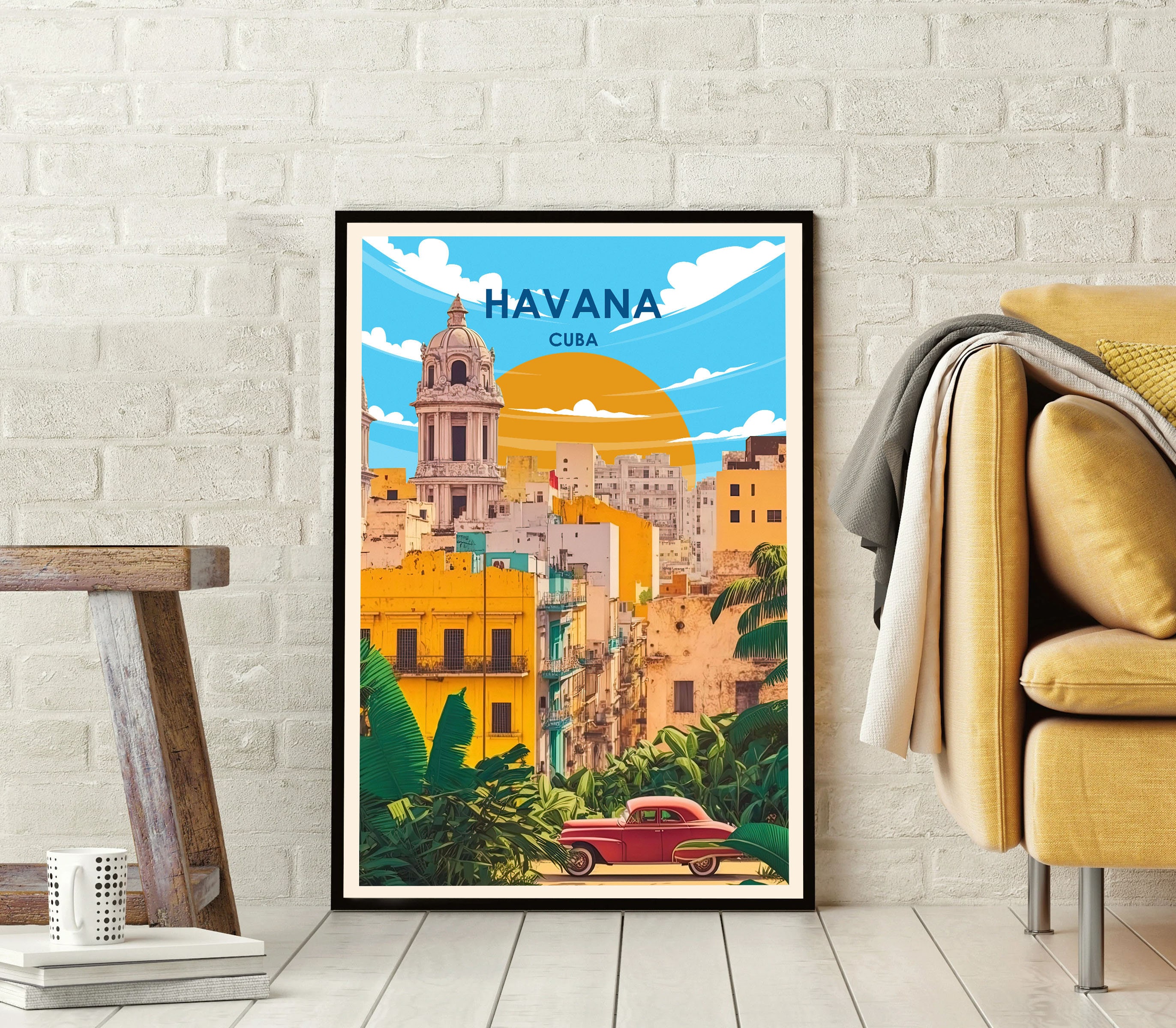 Come To Cuba Havana Poster