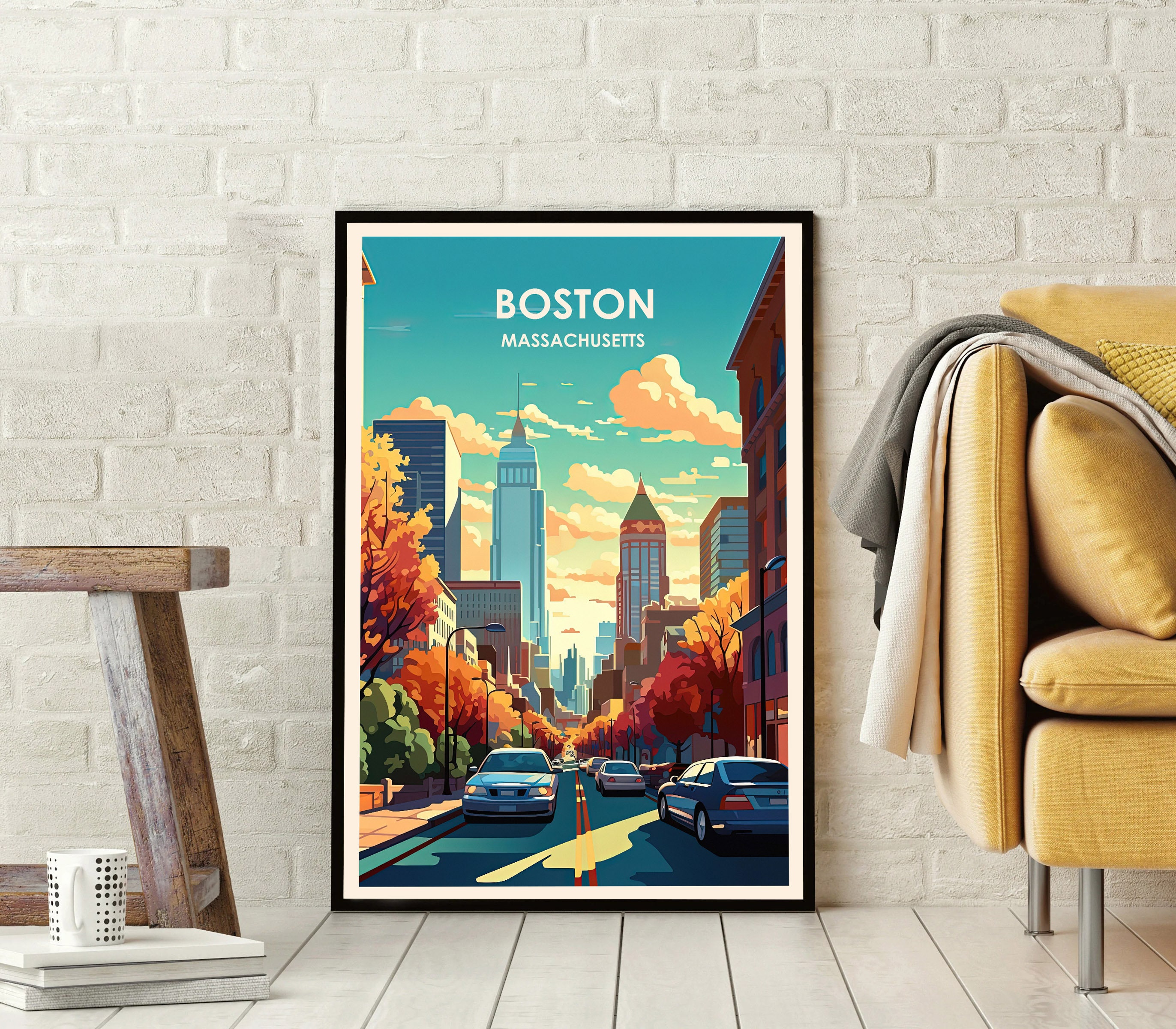 The Town Boston Poster