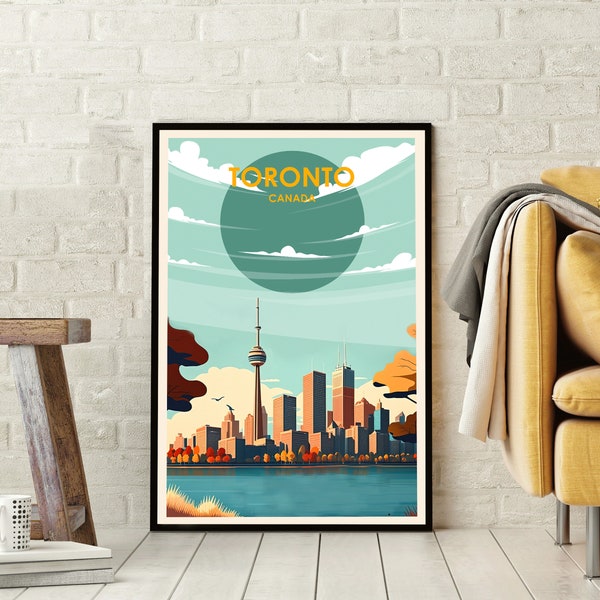 Toronto Poster - Etsy