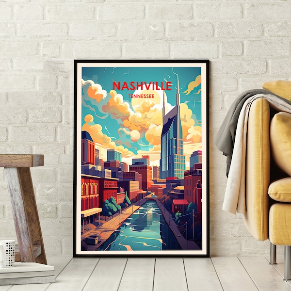 Nashville Poster - Etsy