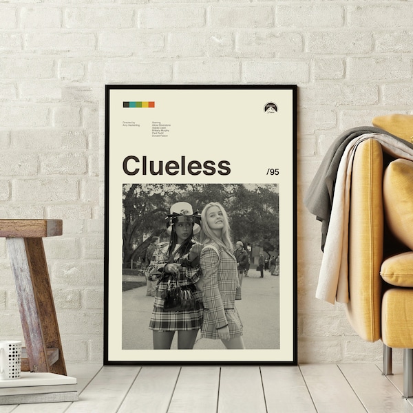 Clueless Wall Poster - Etsy