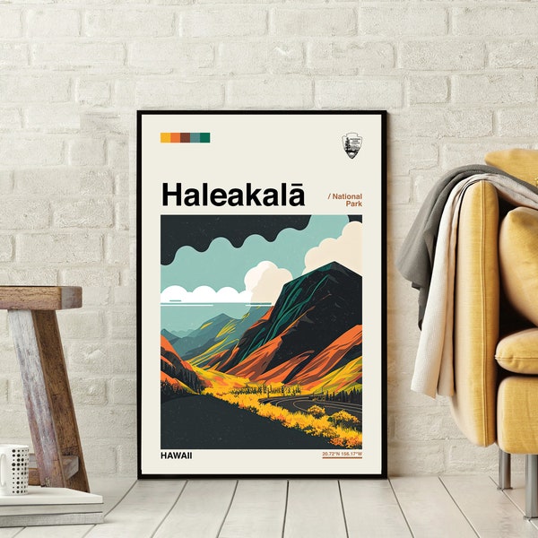 Haleakalā National Park Poster - Etsy