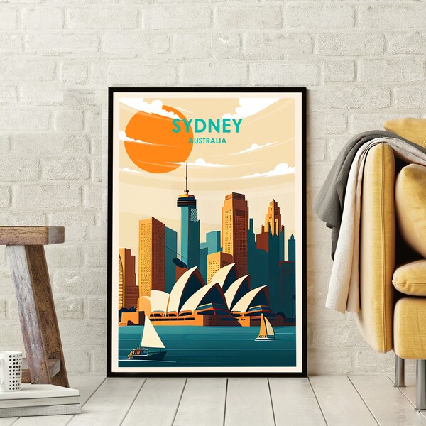 Sydney Print - Etsy