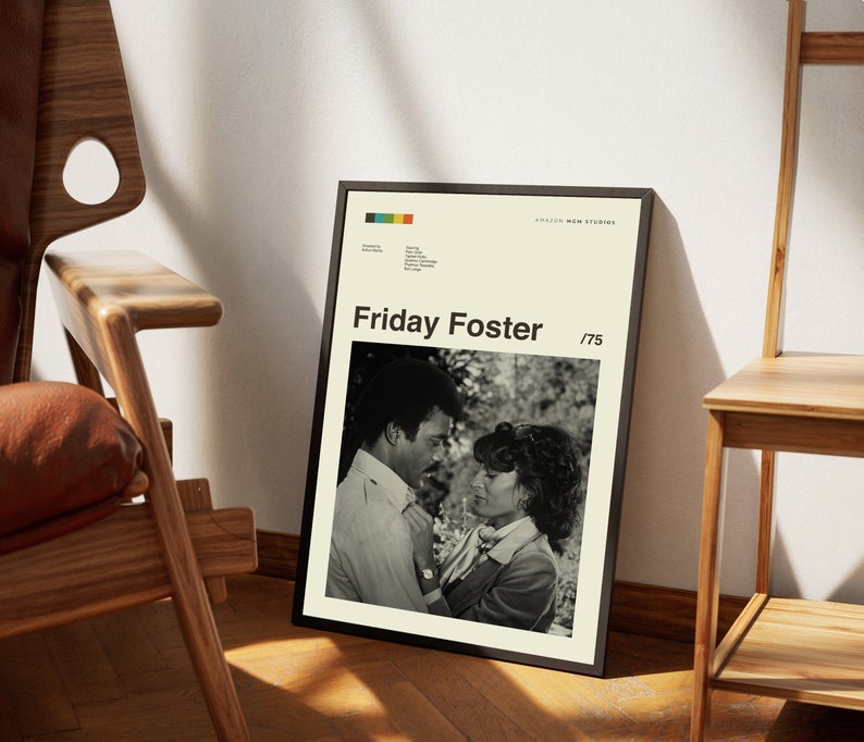 Friday Foster Poster, Friday Foster Print, Arthur Marks, Vintage Poster ...