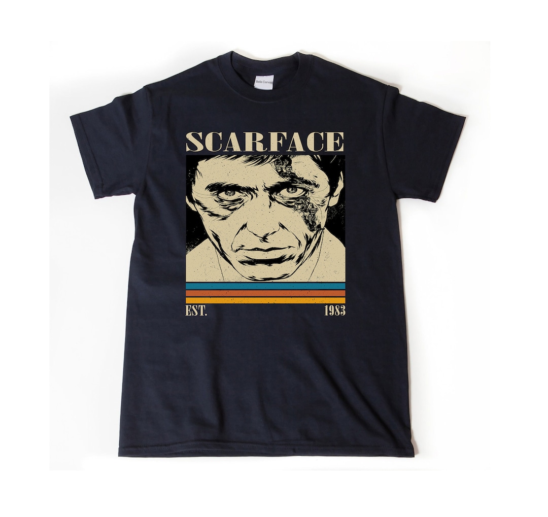 Scarface Shirt, Scarface T Shirt, Scarface Tee, Movie T-shirt, Vintage ...