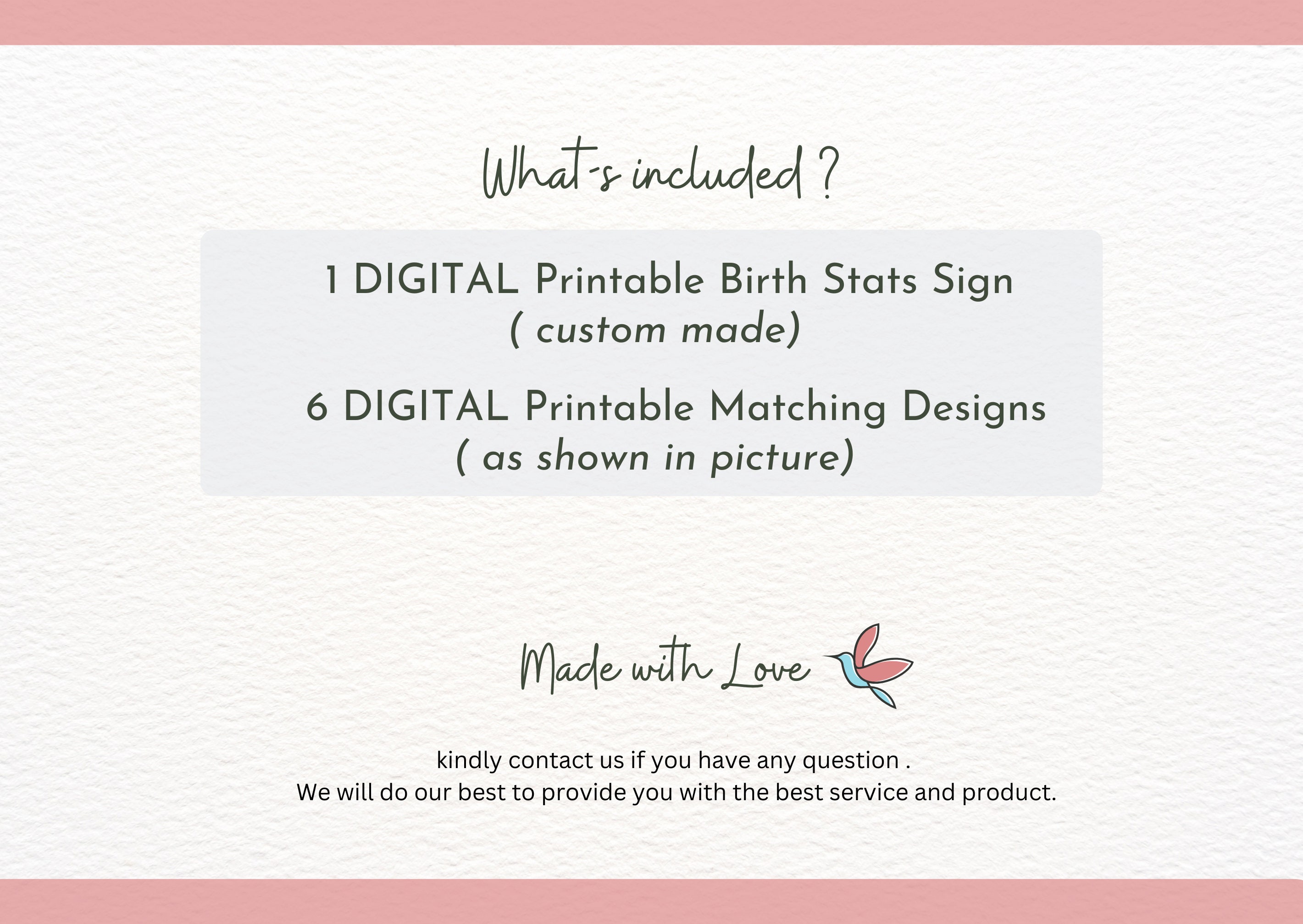 Newborn Birth Announcement Sign Newborn Information Sign - Etsy