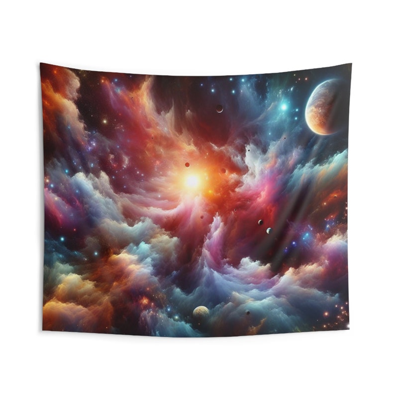Celestial Symphony Indoor Wall Tapestries - Etsy