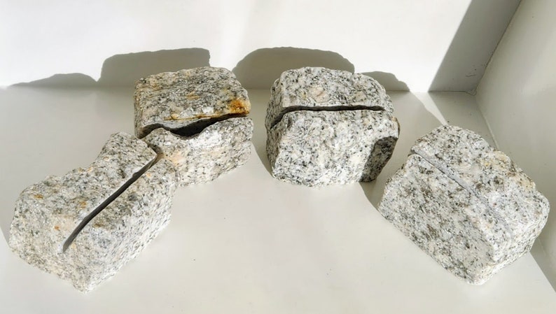 Granite Stone Business Card Holder - Etsy