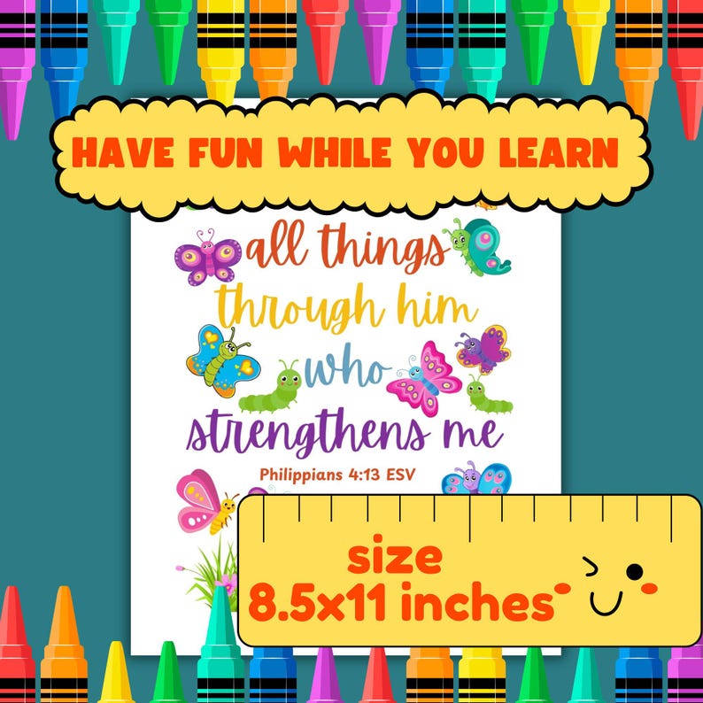 Coloring Page Scripture Cards for Kids Sunday School Lesson Printable ...