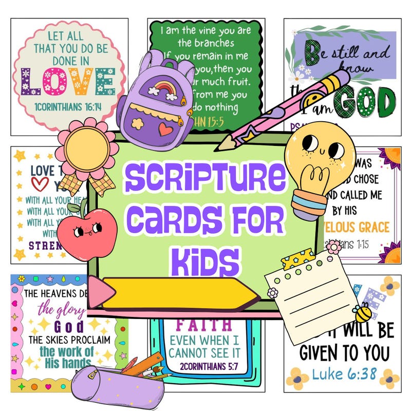 Printable Scripture Cards - Etsy