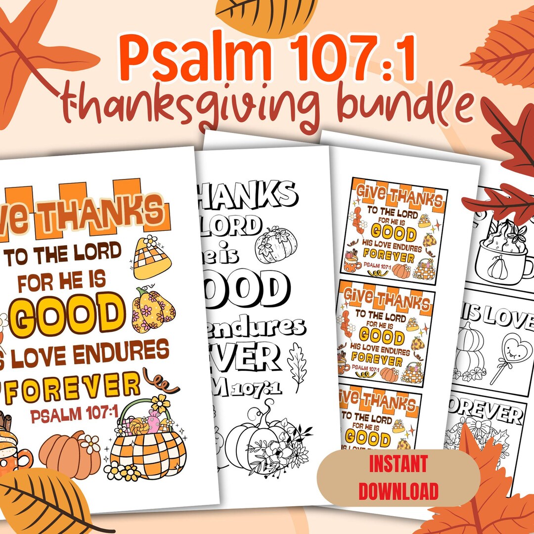 Thanksgiving Coloring Pages for Kids Give Thanks Sunday School Lesson ...