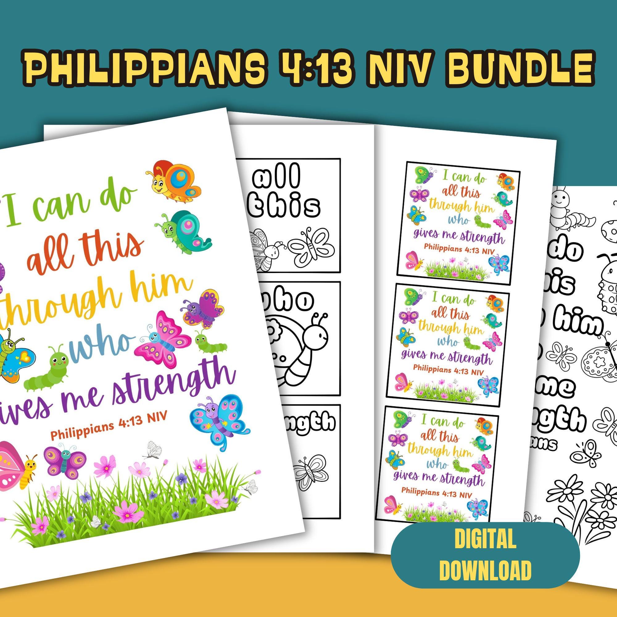 Scripture Cards for Kids for Sunday School Lesson Printable Kids Church ...
