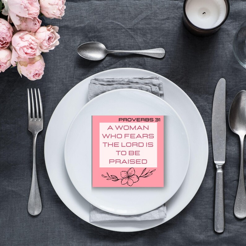 Proverbs 31 Scripture Cards for Women Encouraging Bible Verse Gifts ...