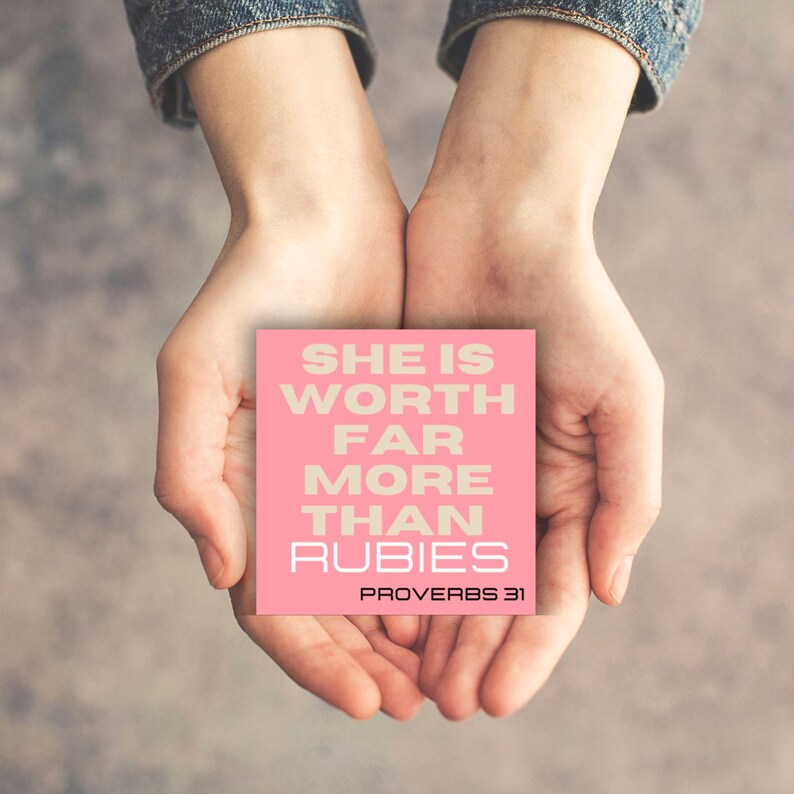 Proverbs 31 Scripture Cards for Women Encouraging Bible Verse Gifts ...