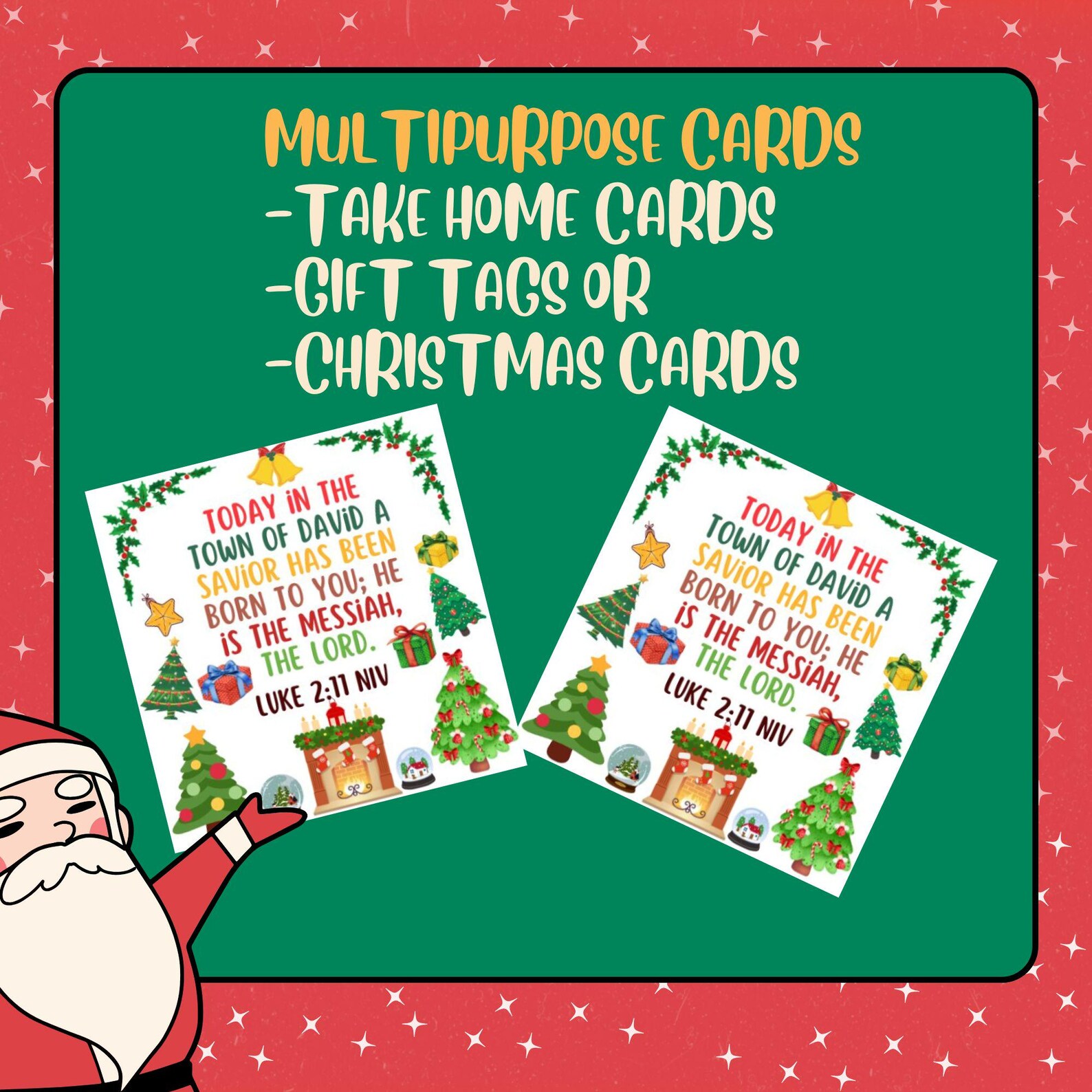 Luke 2:11 NIV Christmas Scripture Coloring Pages for Kids Sunday School ...